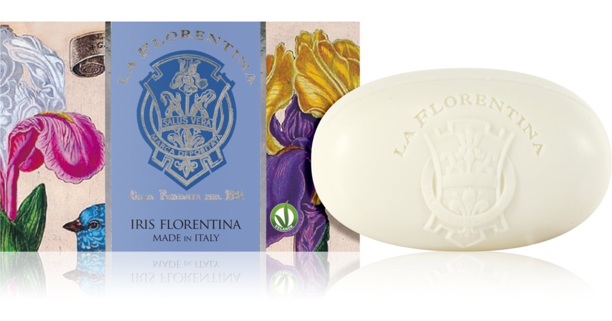 La Florentina Florentina Iris Bath Soap Natural Bar Soap | notino.ie