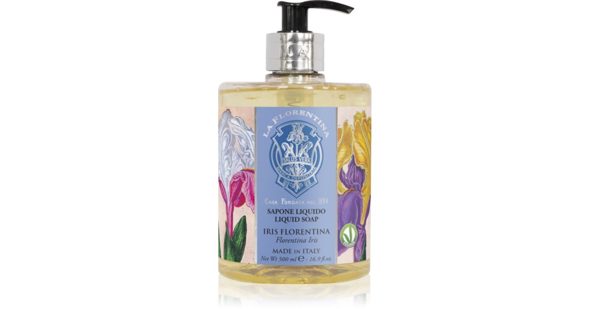 La Florentina Florentina Iris Liquid Soap savon liquide naturel mains ...