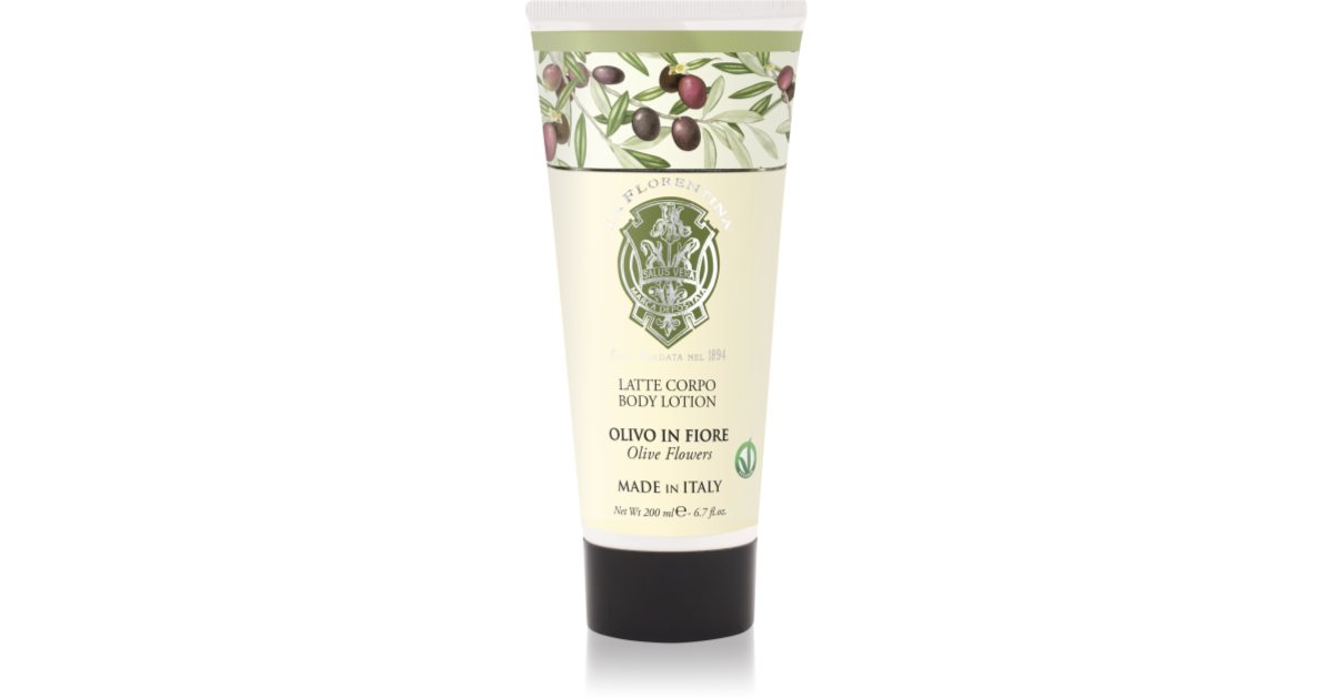 La Florentina Olive Flowers Body Lotion hydrating body lotion with ...