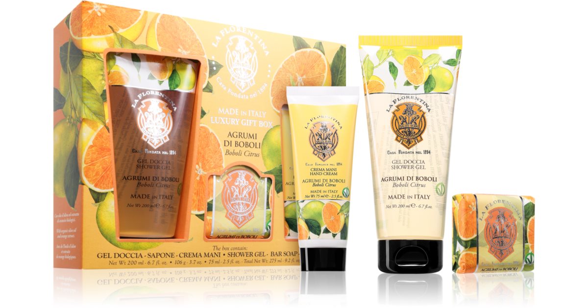 La Florentina Boboli Citrus Set Gift Set for women citrus | notino.ie