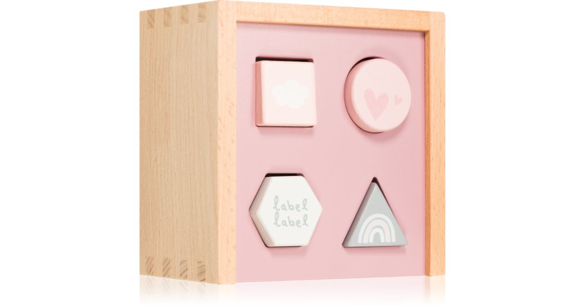 Label Label Shape Sorting Box activity puzzle toy | notino.co.uk