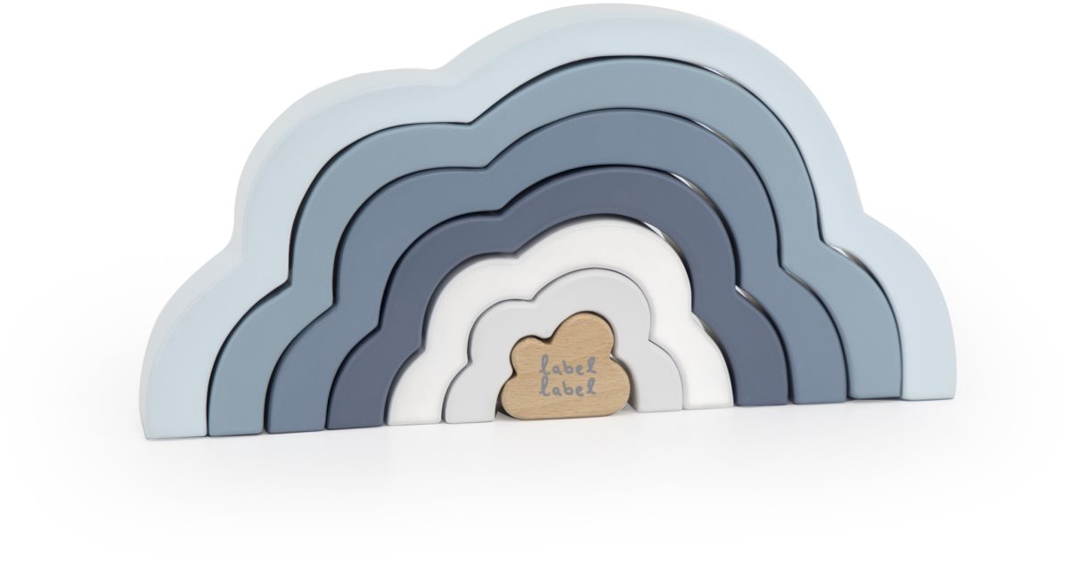 Label Label Rainbow Puzzle Cloud дъга за сглобяване | notino.bg