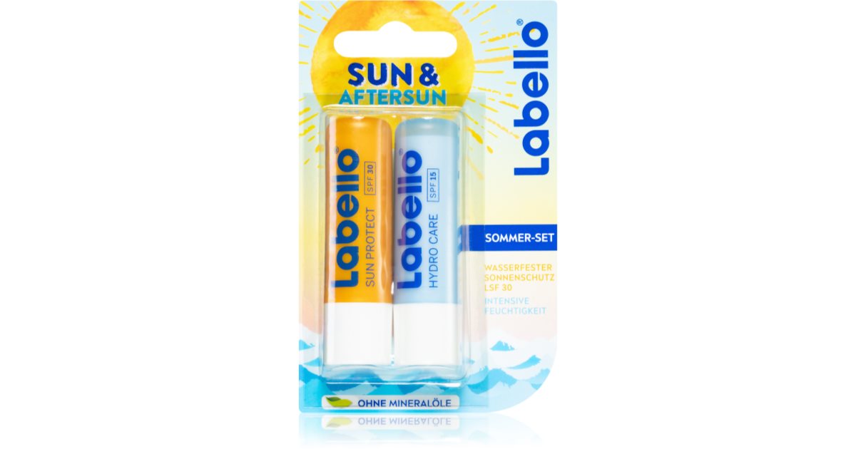 Labello Sun & Aftersun economy pack (for lips) | notino.co.uk