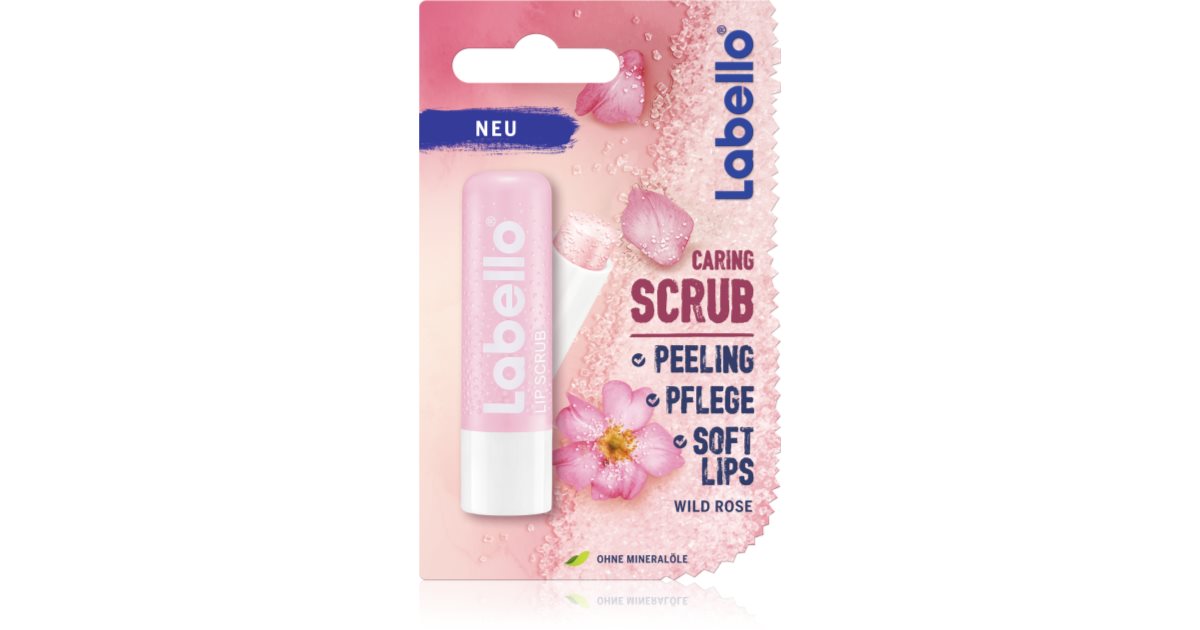 Labello Wild Rose lip scrub | notino.co.uk
