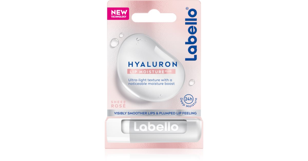 Labello Hyaluron Rose Lippenbalsem | notino.nl