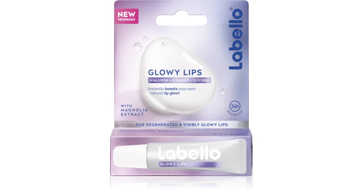 Labello Glowy Lips bálsamo hidratante para labios con ácido hialurónico ...