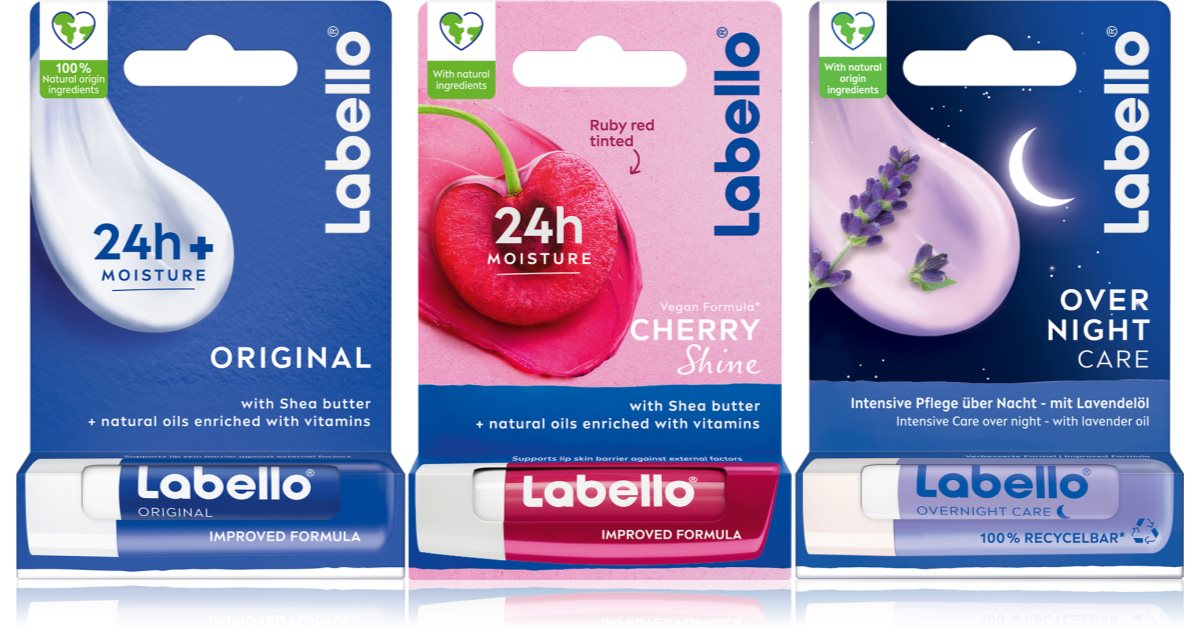 Labello Lip Care Läppbalsam Ekonomiförpackning | notino.se