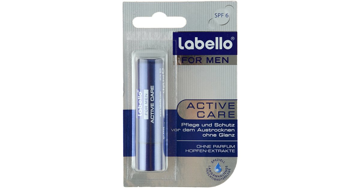 Labello Active Care Lip Balm for Men | notino.se