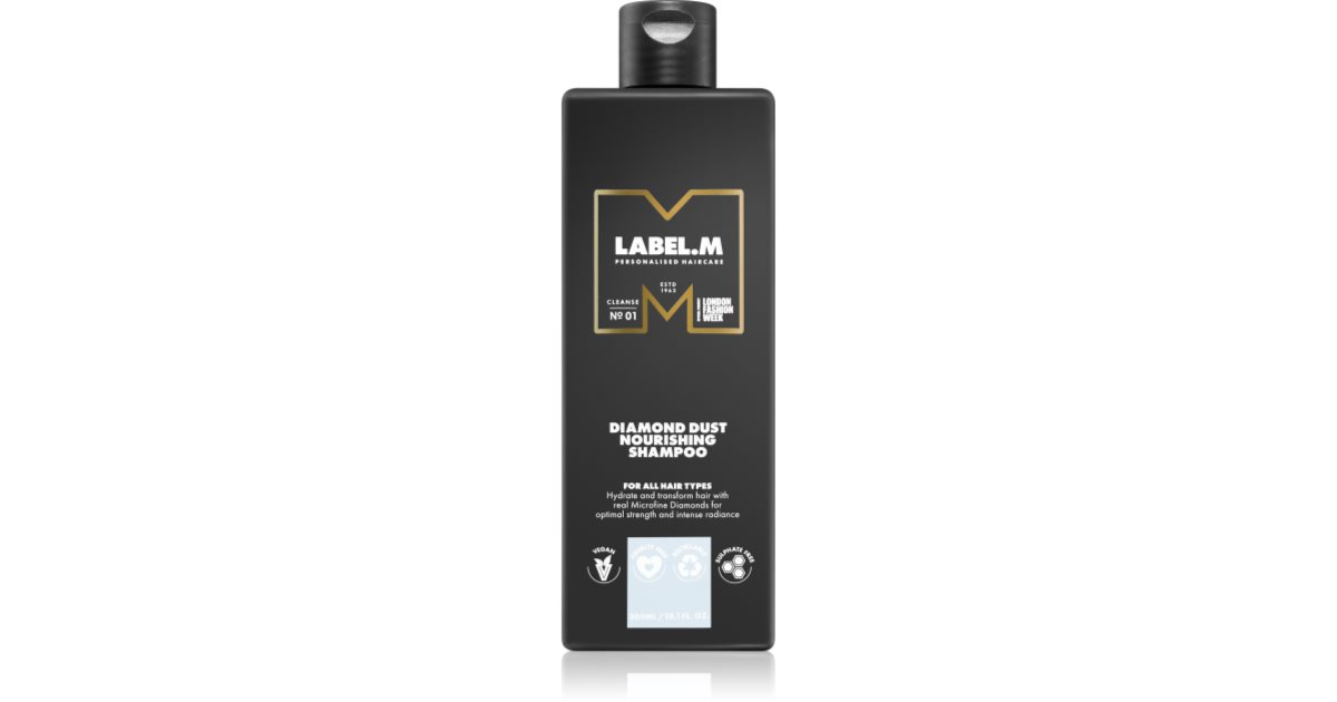 label.m Diamond Dust purifying shampoo for all hair types | notino.co.uk