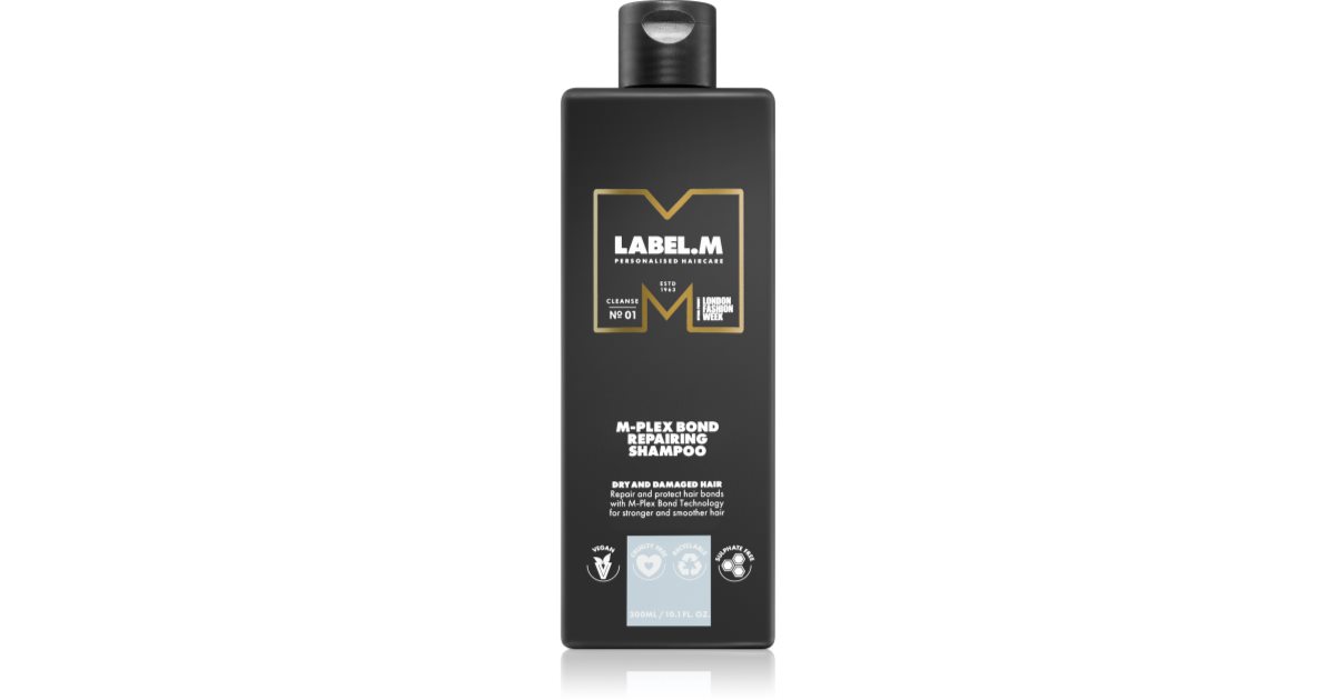 label.m M-Plex Bond Repairing Shampoo nourishing shampoo for all hair ...