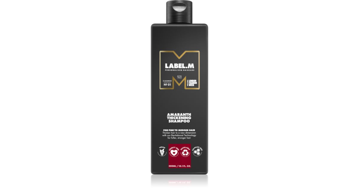 label.m Amaranth thickening shampoo for fine hair | notino.co.uk