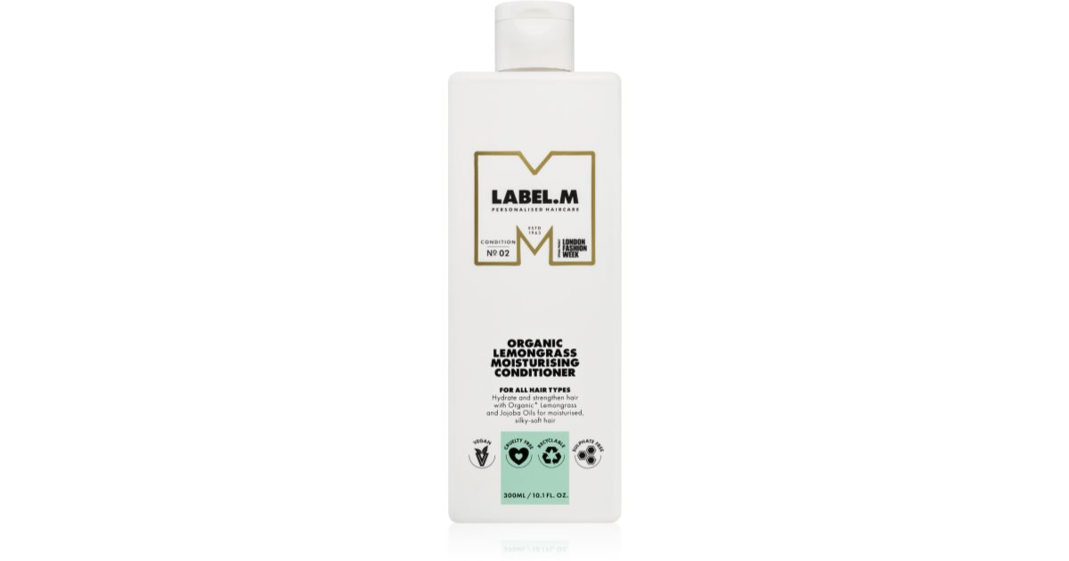 Label M Organic Lemongrass Moisturising Conditioner For All Hair Types