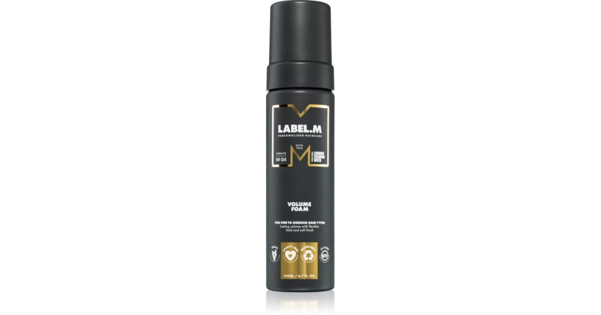 label.m Fashion Edition Lyxig mousse för volym för alla hårtyper ...