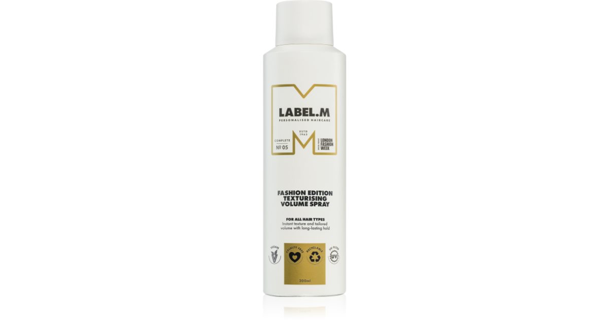 label.m Fashion Edition spray para dar volumen para cabello rubio ...