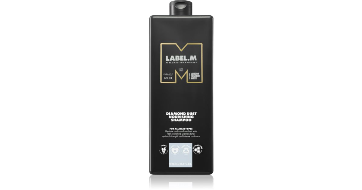 label.m Diamond Dust Nourishing Shampoo Shampoo mit ernährender Wirkung ...