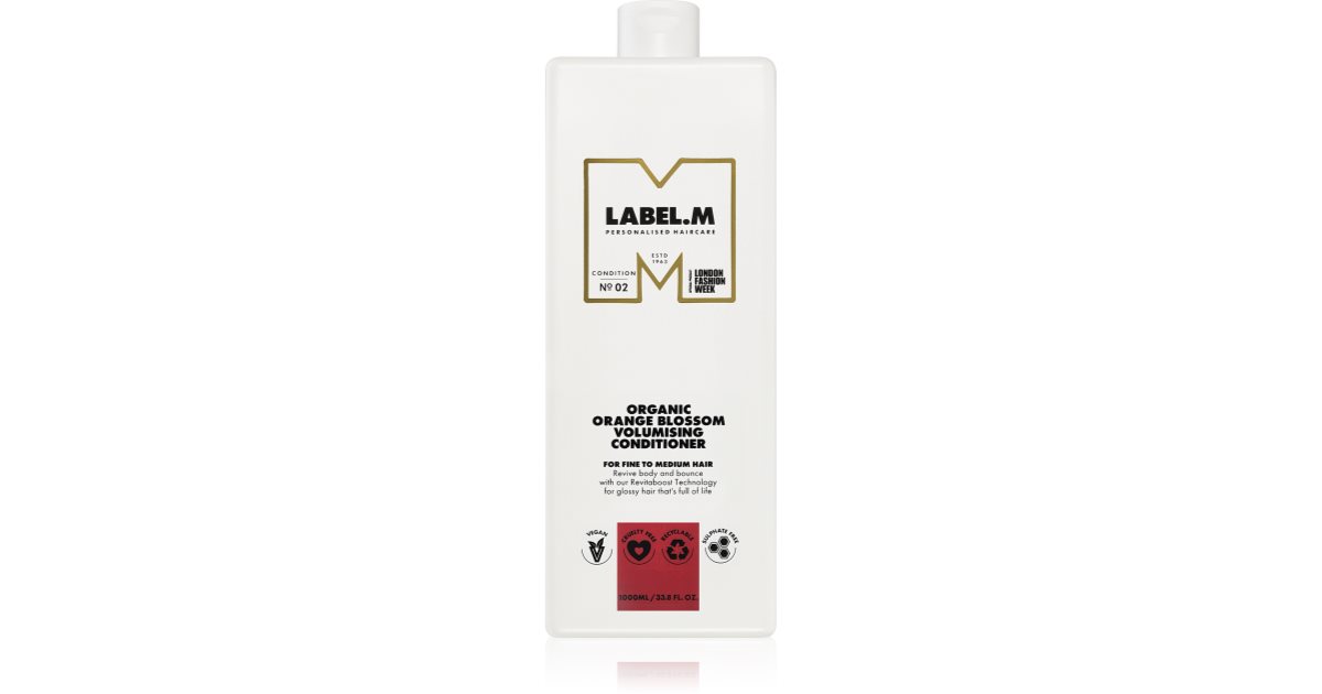 label.m Organic Orange Blossom Volumising Conditioner acondicionador ...