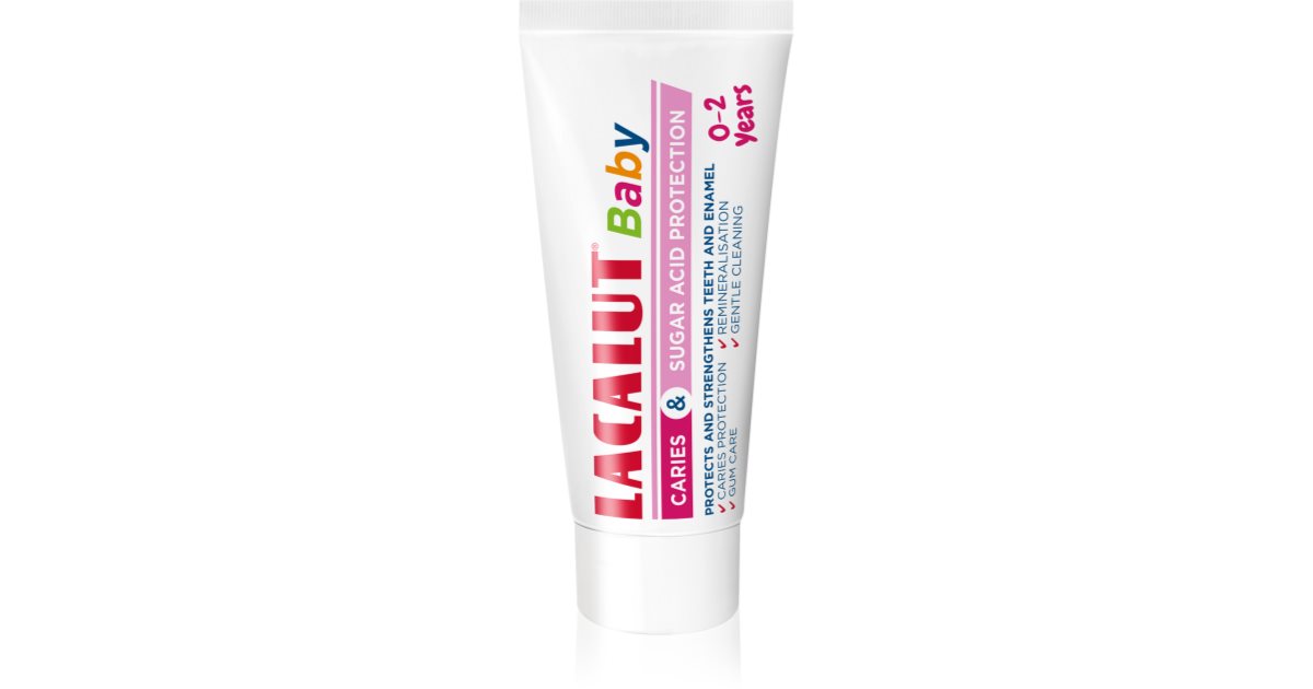 Lacalut Baby Caries and Sugar Acid Protection Toothpaste For Children ...
