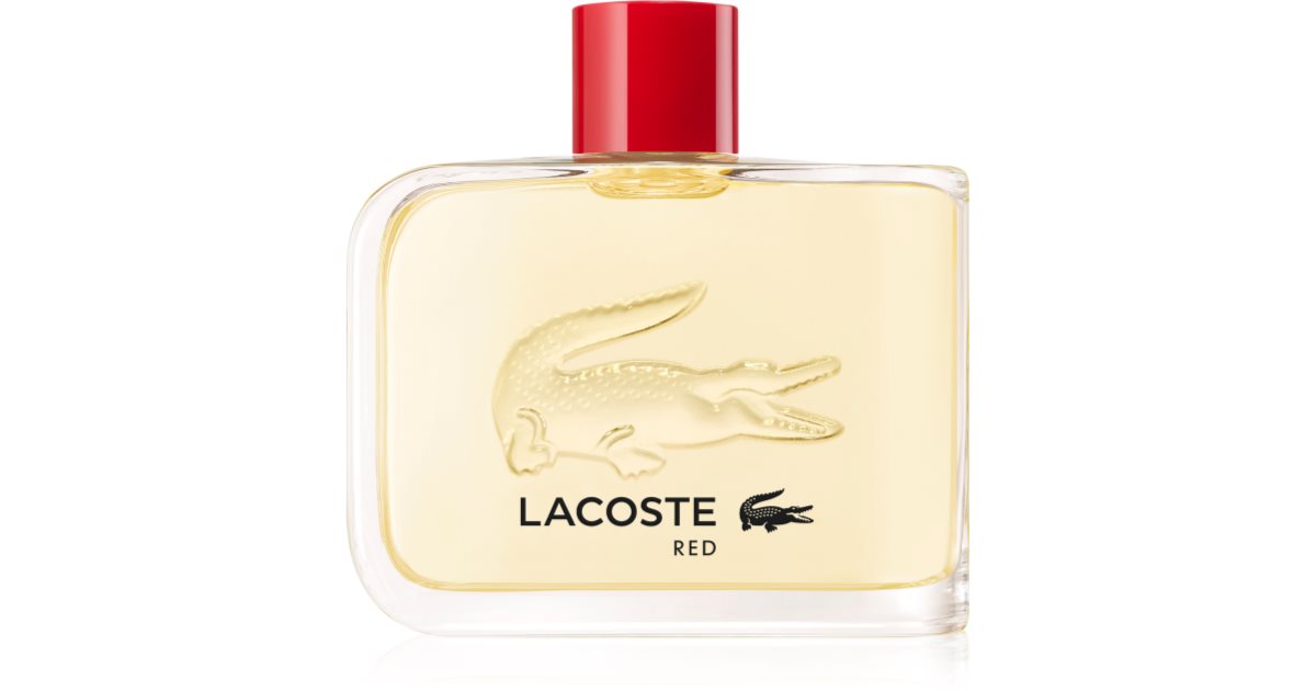 Lacoste red sport store