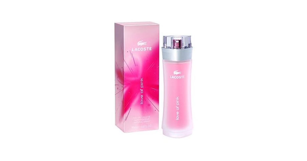 Lacoste Love of Pink eau de toilette pour femme 90 ml notino