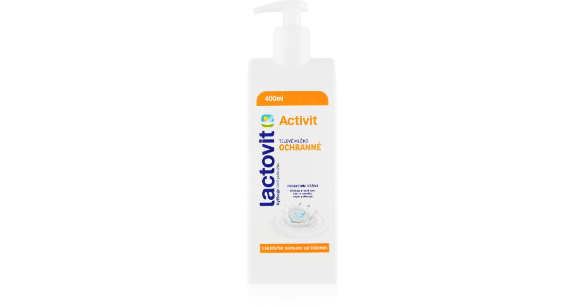 Lactovit Activit leche corporal para proteger la piel | notino.es