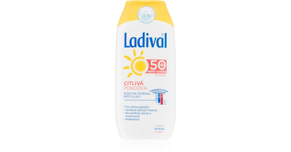 Ladival Sensitive sunscreen lotion for sensitive skin SPF 50+ | notino.co.uk