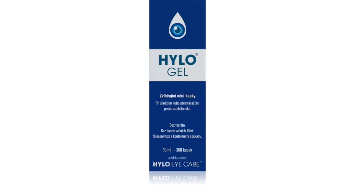Hylo Eye Care Hylo Gel gouttes ophtalmiques pour raviver les yeux ...