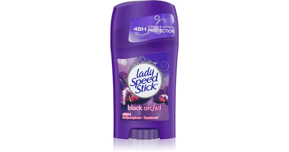 Lady Speed Stick Black Orchid deodorant stick with 48-hour effect ...