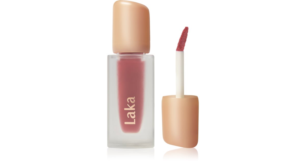 Laka Fruity Glam Tint long-lasting lip gloss with moisturising effect ...