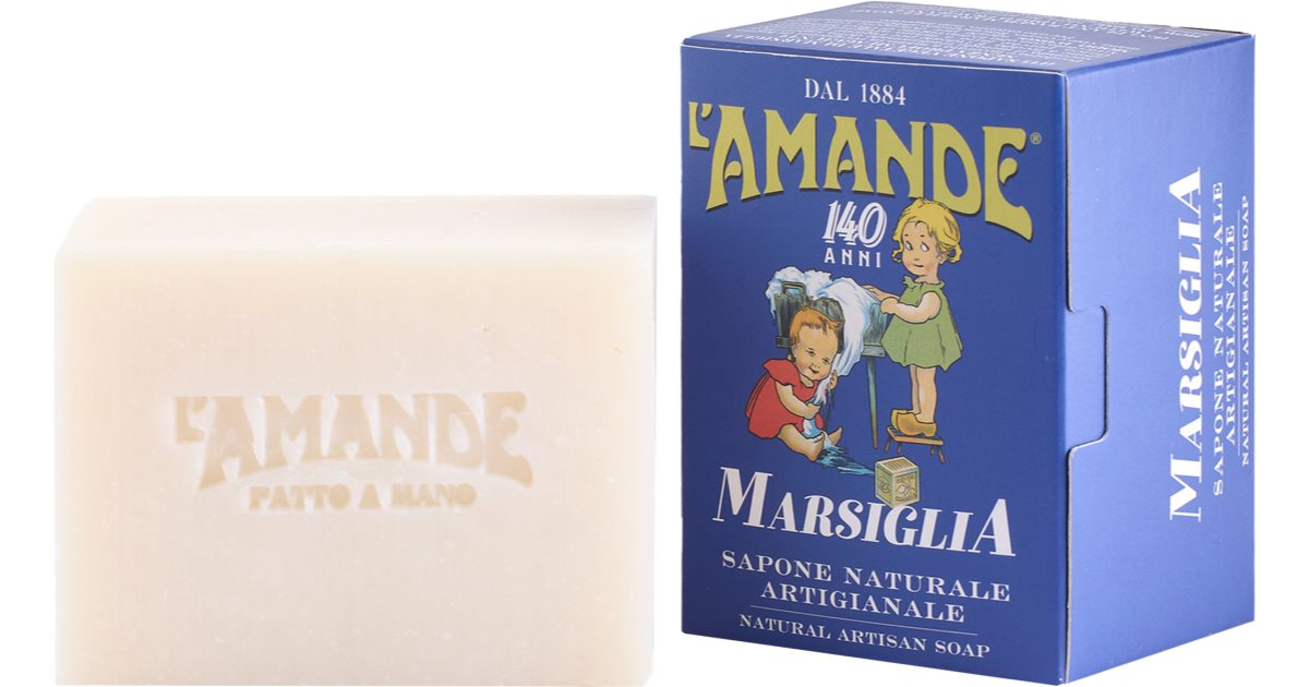 L'Amande Marseille natürliche feste Seife für Hände und Körper | notino.at