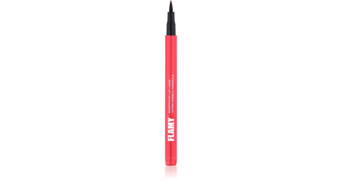 LAMEL Flamy Kissproof Lip Liner lūpu kontūrzīmulis | notino.lv