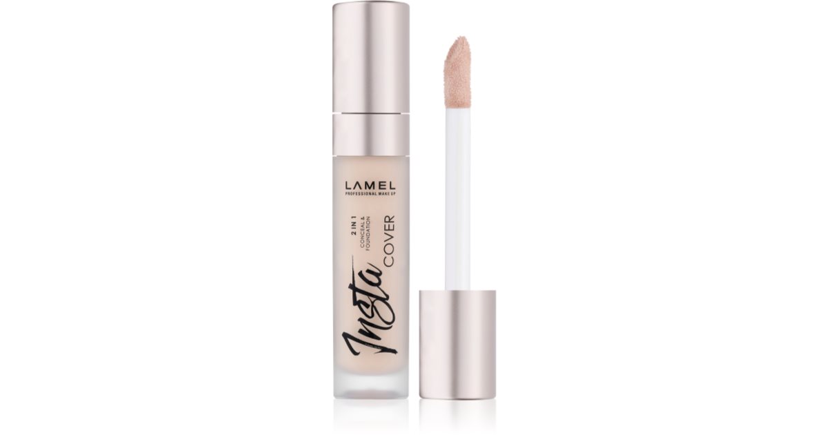 LAMEL Insta Cover Foundation and Concealer 2-in-1 | notino.ie