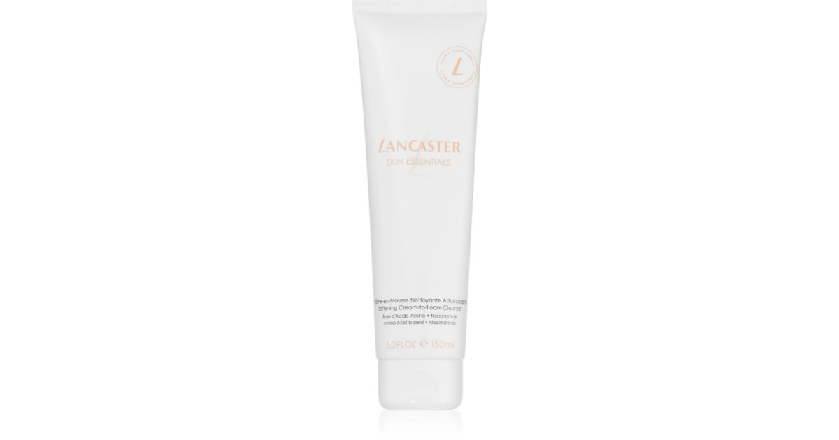 Lancaster Skin Essentials Softening Cream to Foam Cleanser | Livrare ...