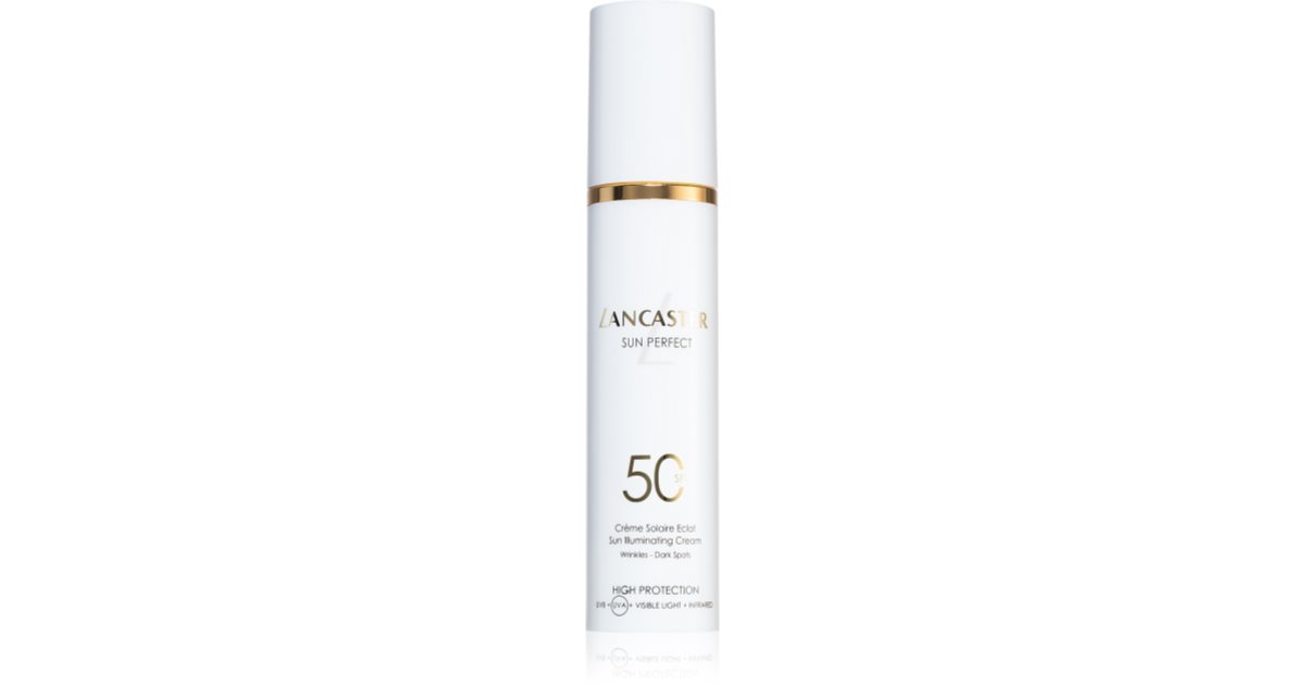 Lancaster Sun Perfect Sun Illuminating Cream SPF 50 crème de jour ...