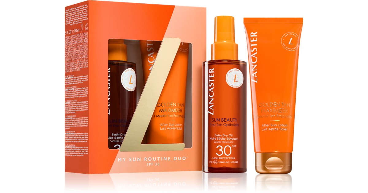 Lancaster Sun Beauty Gift Set for tanning SPF 30 | notino.ie