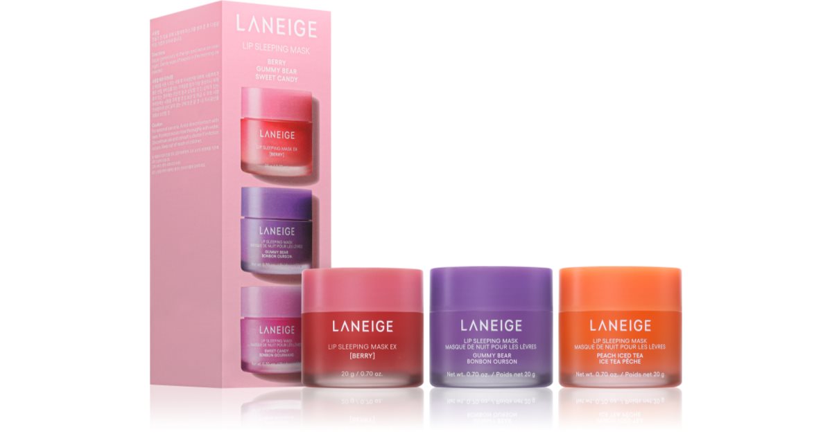 LANEIGE Lip Sleeping Mask naktinė regeneruojamoji kaukė lūpoms výhodné ...