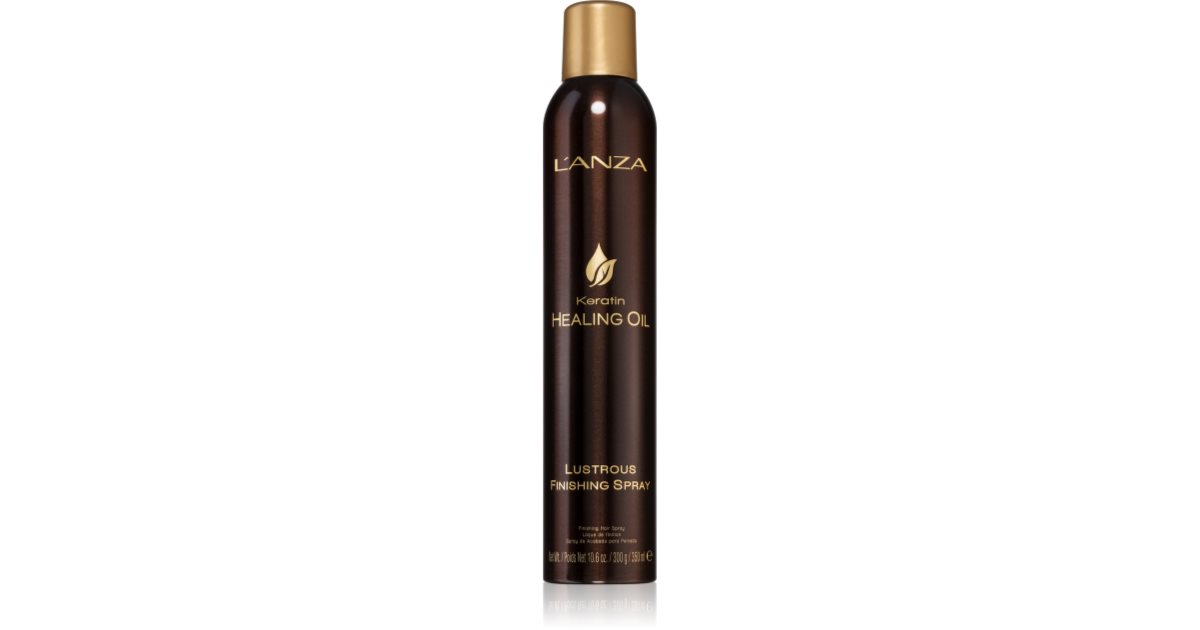 L'anza Keratin Healing Oil Lustrous Finishing Spray laque cheveux extra ...