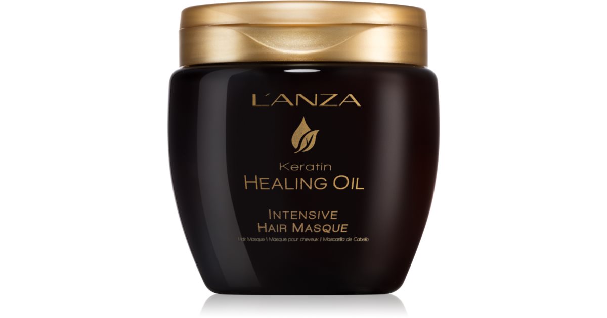 L'anza Keratin Healing Oil Intensive Hair Masque nourishing mask for ...