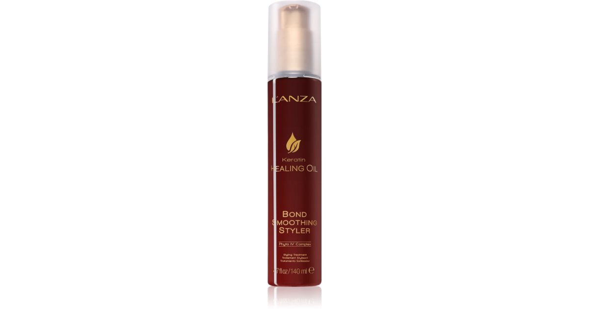L'anza Keratin Healing Oil Bond Smooter Styler cure sans rinçage pour ...