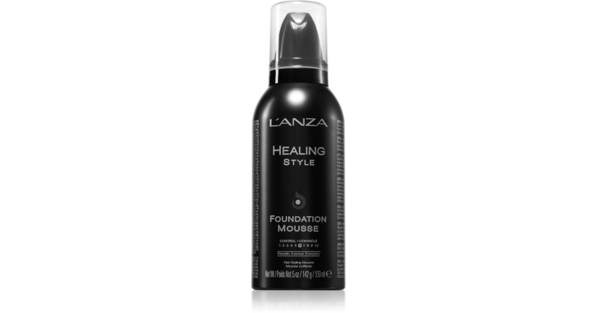 L'anza Healing Style Foundation Mousse mousse cheveux pour des cheveux ...