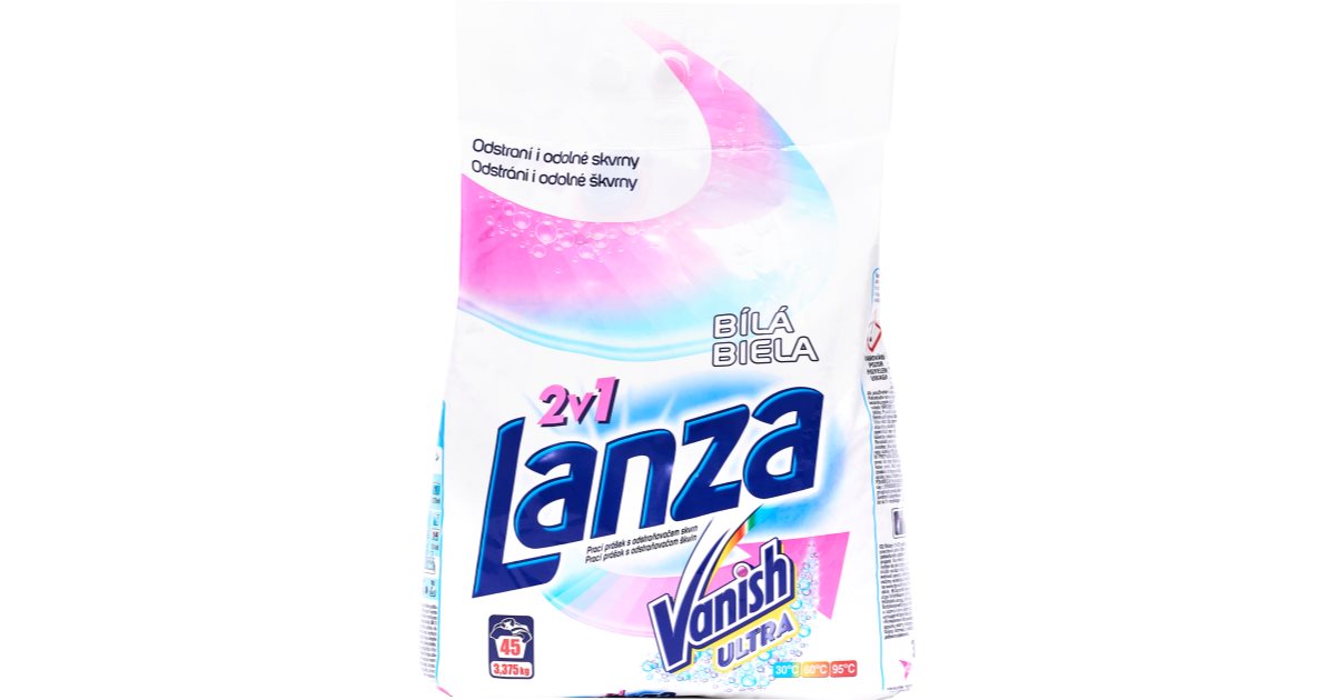 Lanza Vanish White washing powder 2 in 1 | notino.ie