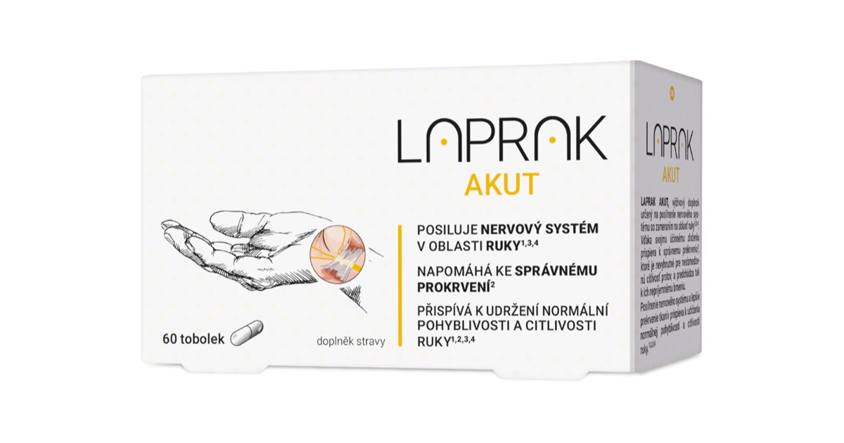Laprak Akut kapsulės nervų sveikatai palaikyti | notino.lt