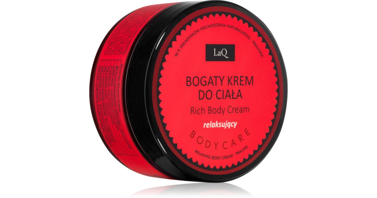 LaQ Praline crème pour le corps avec effets apaisants | notino.be