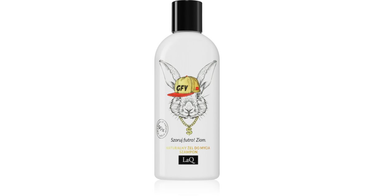 LaQ Music Purifies R'n'B Rabbit gel de douche et shampoing 2 en 1 ...