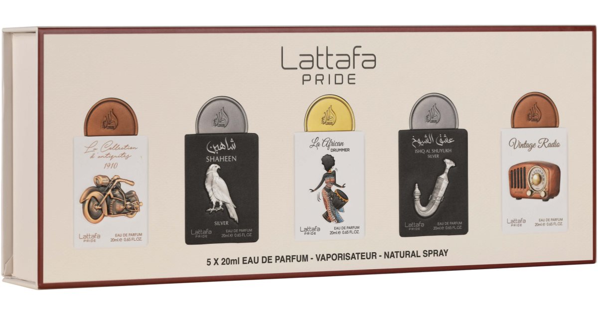 Lattafa Pride Box 5 Geschenkset unisex