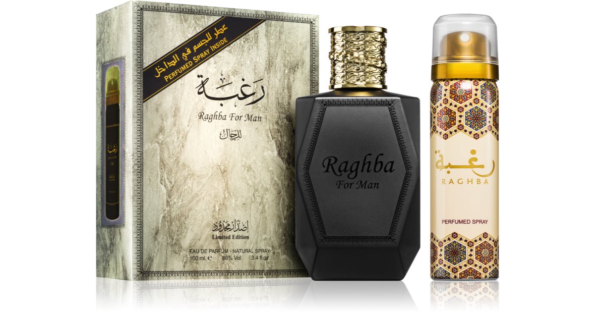 Lattafa Raghba For Man Eau de Parfum pour homme | notino.fr