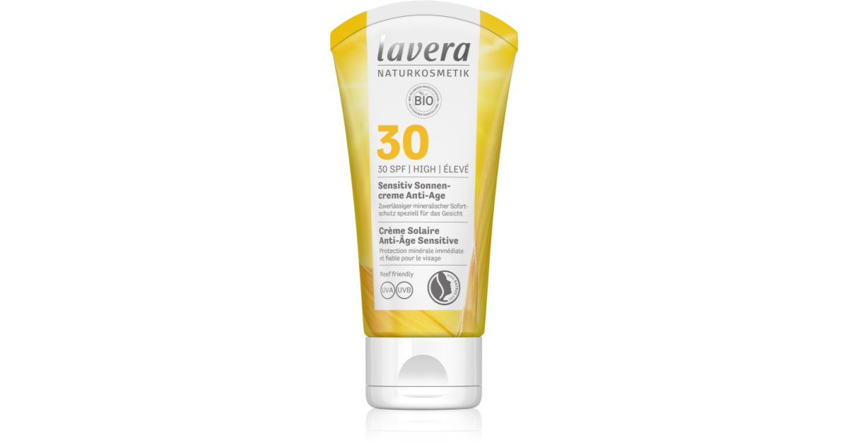 Lavera Sun Sensitiv Anti-Age sunscreen cream SPF 30 | notino.co.uk