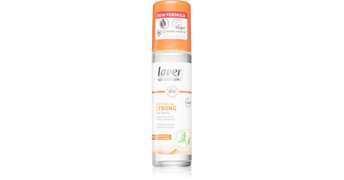Lavera Natural & Strong deodorant spray 48 de ore recenzie | notino.ro