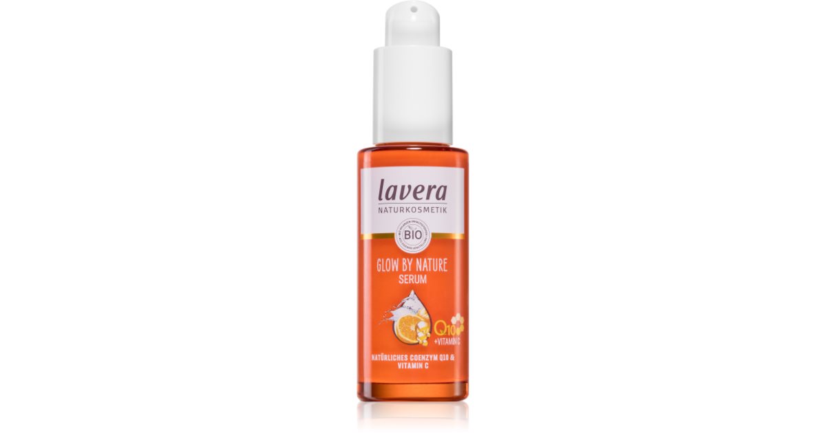 Lavera Glow by Nature Refreshing and Moisturising Serum with vitamin C | notino.ie
