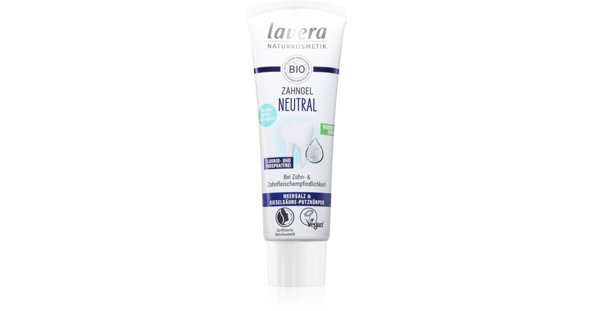 Lavera Neutral toothpaste with gel consistency | notino.co.uk