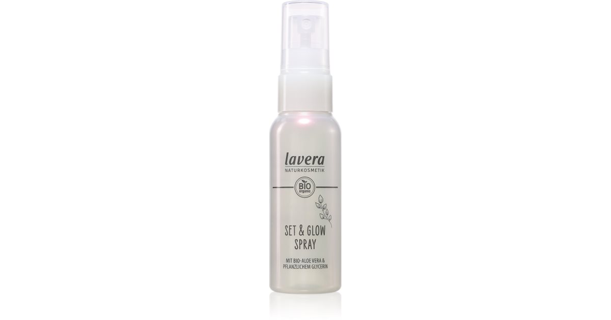 Lavera Set & Glow Spray setting spray with a brightening effect ...